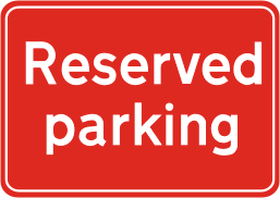 RESERVED Parking Spot for JH Choir Concert 12/12