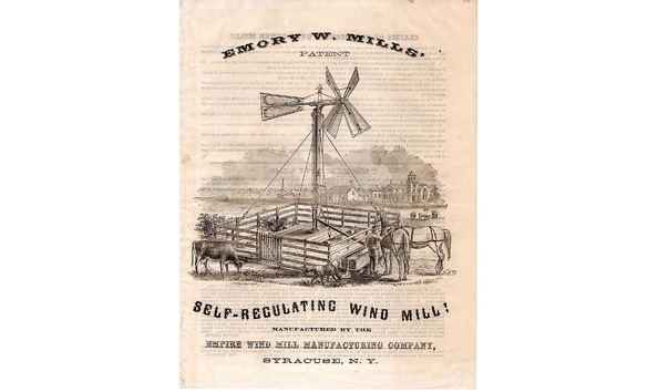 Windmill advertisement