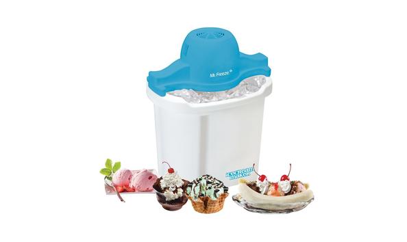 Mr. Freeze 4 Qt Ice Cream Maker, White